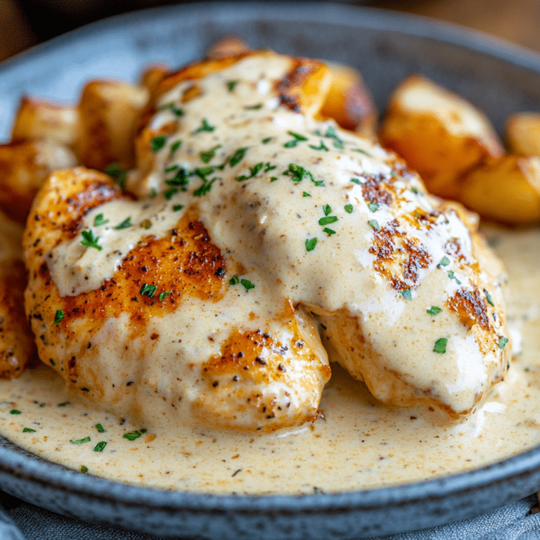 Creamy Ranch Chicken Recipe - sandrarecipes.com