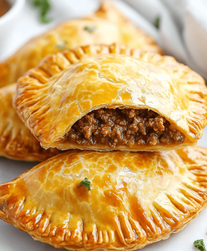 Easy Homemade Ground Beef Empanada Recipe - sandrarecipes.com